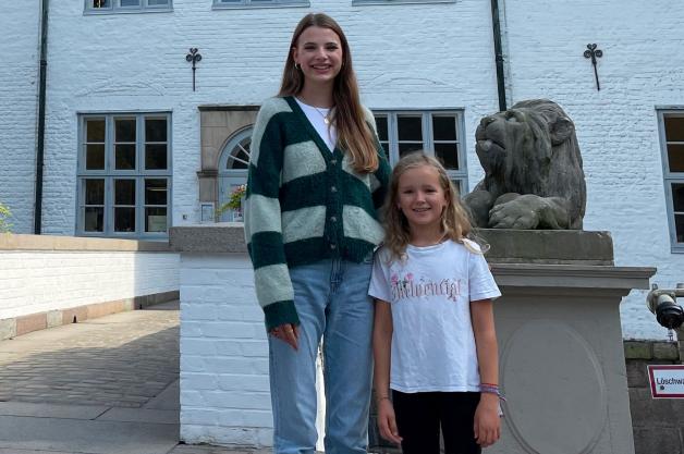Kino-Jungstar Emila Flint beim Schlosspark Kinsommer Ahrensburg