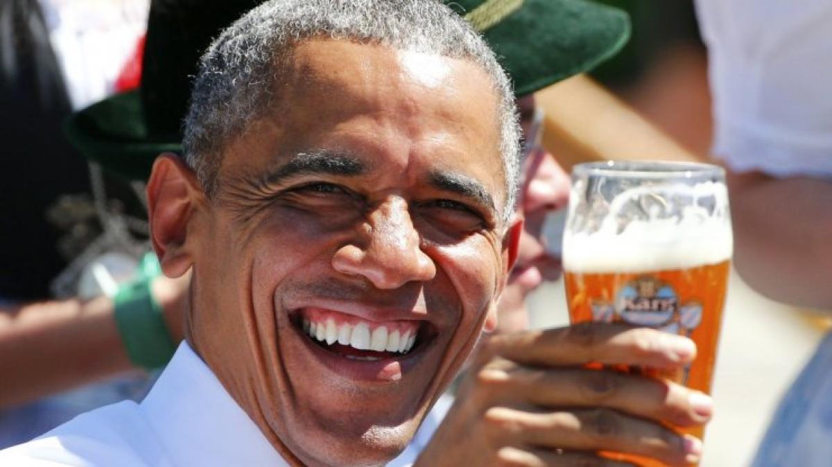 US-Präsident Barack Obama beim G7-Gipfel