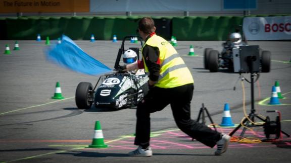 Das Ignition Racing Team electric der FH Osnabrück bei der Formula ...