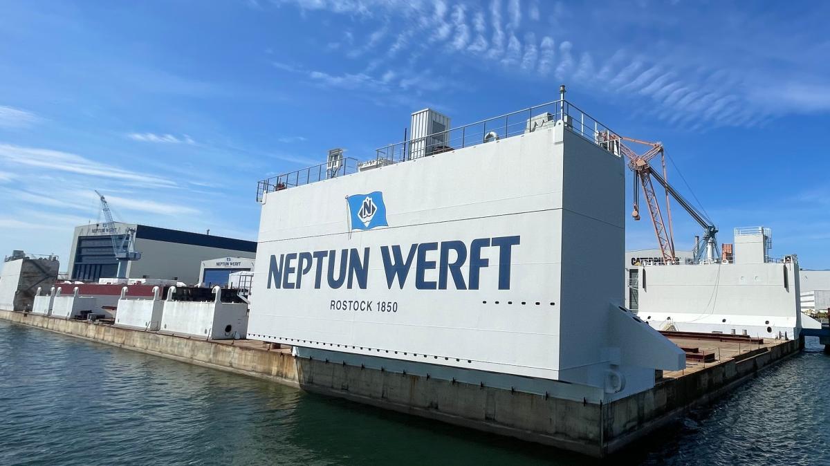 Neptun Werft gehört seit 25 Jahren zu Meyer Werft in Papenburg