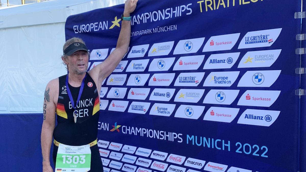 Uwe Blunck aus Neumünster: Triathlon-WM 2024 in Hamburg im Blick