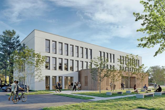 Berufsakademie Melle wächst: Das tut sich auf der Großbaustelle