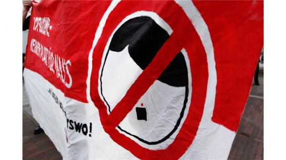 AfD-Kundgebung und Gegendemo in Meppen