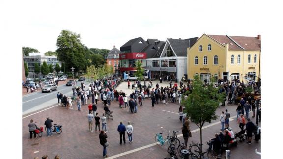 AfD-Kundgebung und Gegendemo in Meppen