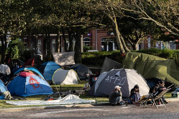 Viel Polizei auf Sylt: Wird Punker-Protestcamp nun geräumt?