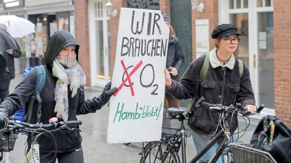 Schüler streiken fürs Klima in Osnabrück