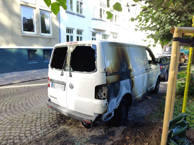 Brandserie: Zwei weitere Autos in Flensburg ausgebrannt