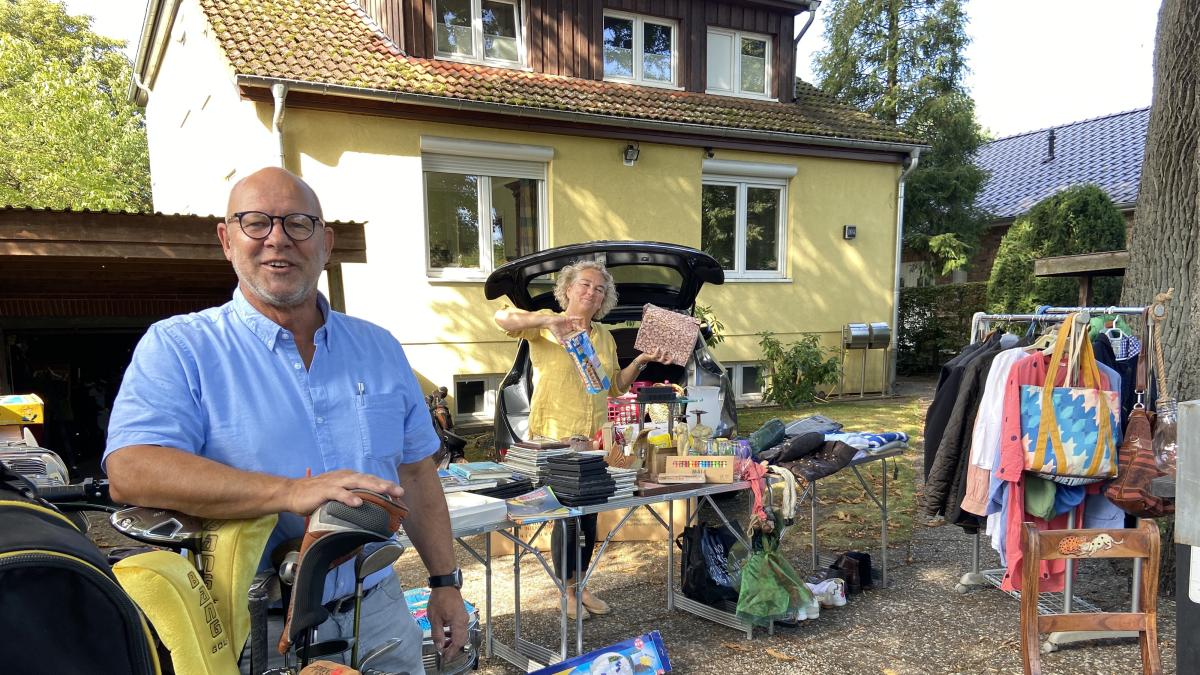 Garagen-Flohmarkt in Großhansdorf ist mehr als eine Pandemie-Idee