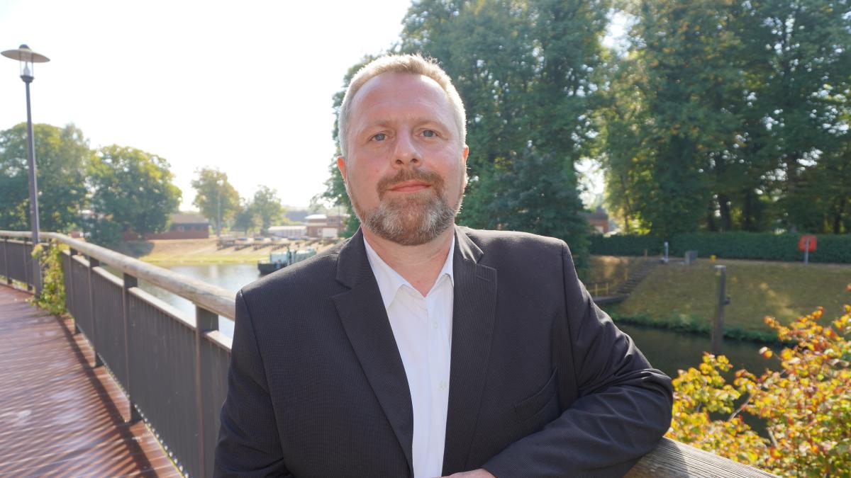 Danny Meiners aus Geeste will für die AfD in den Landtag