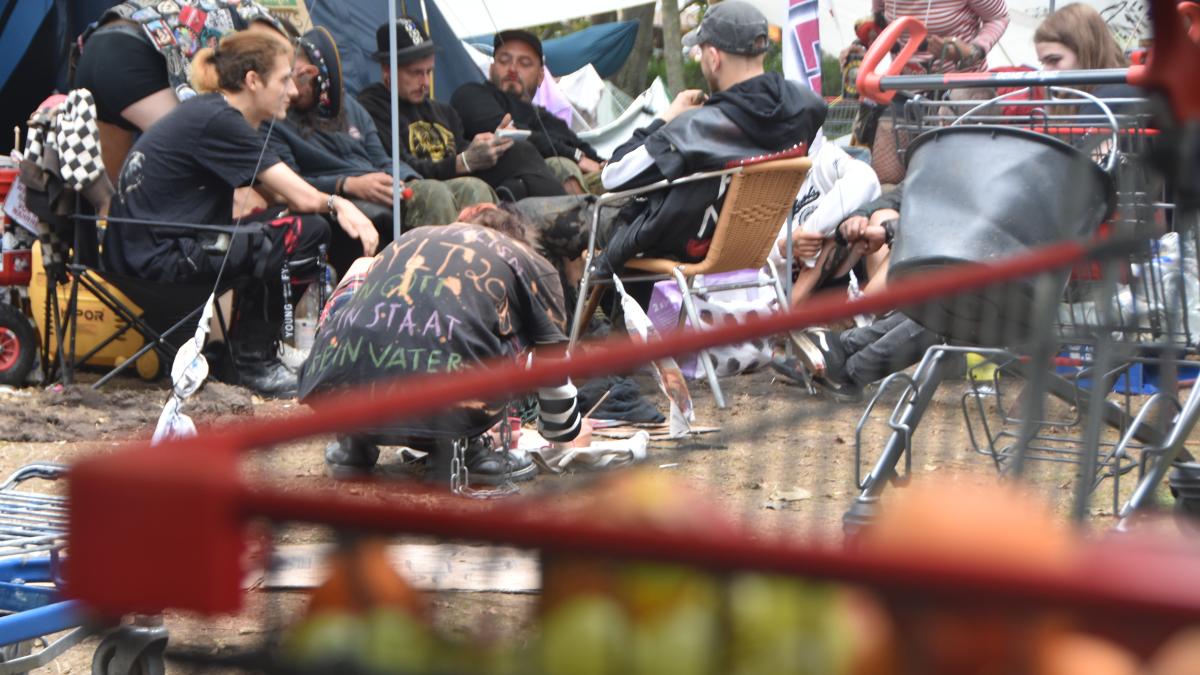 Was übrig bleibt vom Westerländer Protestcamp und Punks auf Sylt