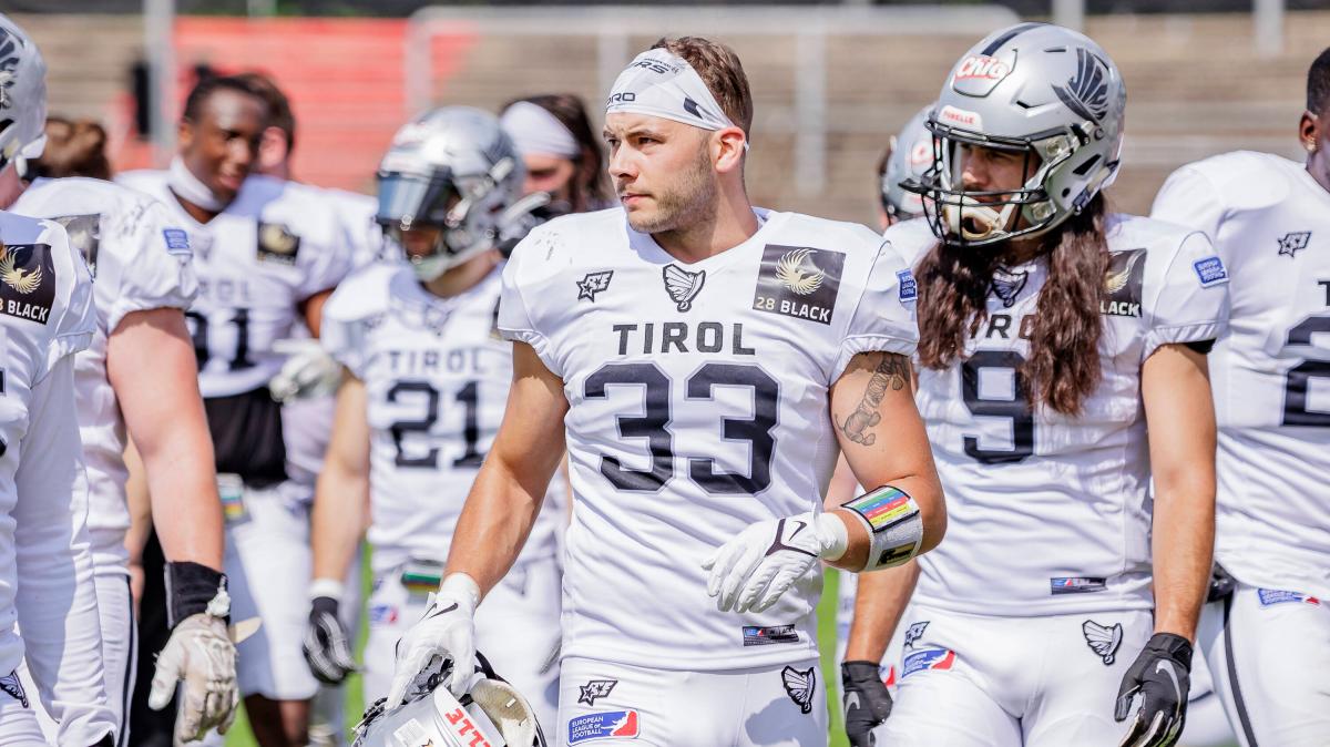 Tim Unger steht mit den Raiders Tirol im Halbfinale der ELF