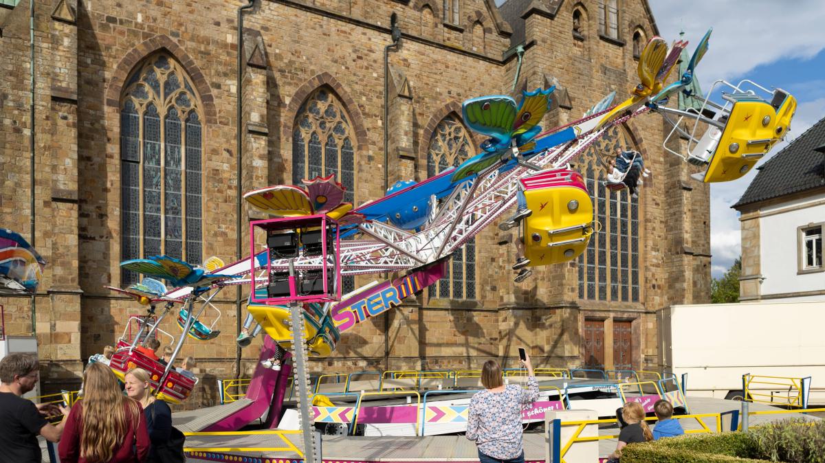 Kirmes Ostercappeln: Schon am Freitag viele Besucher