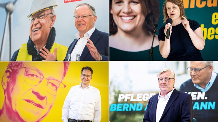 Wahl 2022: Was die Plakate über SPD, CDU, FDP und Grüne verraten