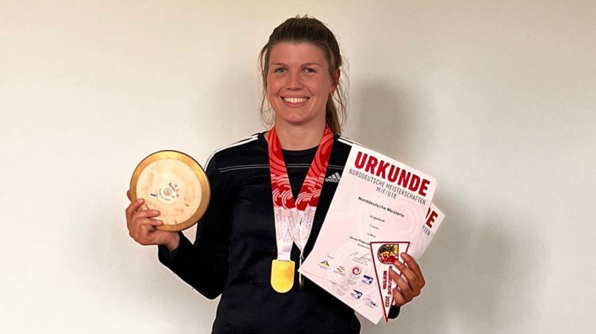 Janne Petersen-Feddersen wird Norddeutsche Meisterin