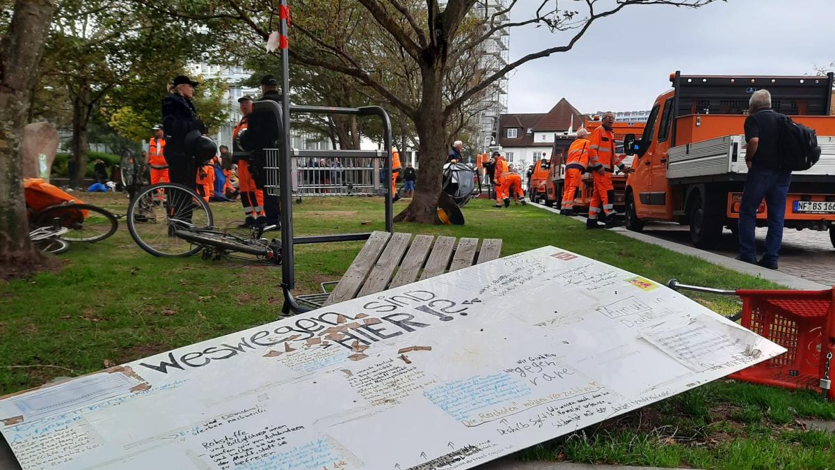 Sylt 2022: Punks müssen Protestcamp auf Sylt räumen