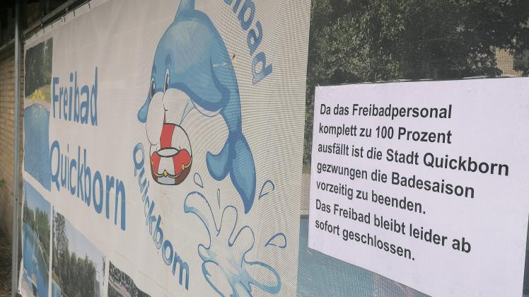 Freibad Quickborn: Die total verkorkste Saison wird aufgearbeitet