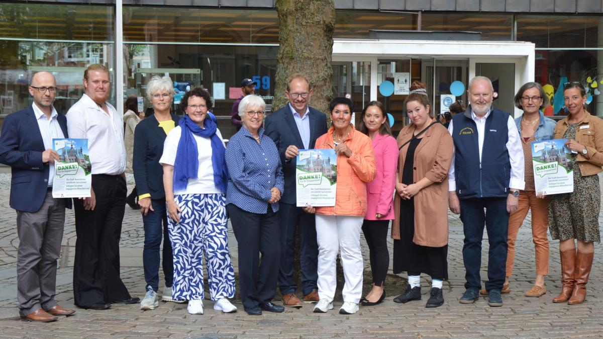 Stadt Neumünster bedankt sich bei zehn Ehrenamtlichen