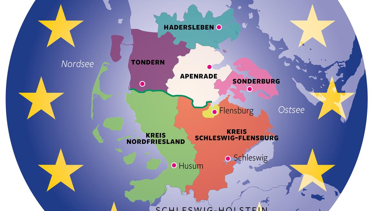 Jubiläum: Region Schleswig-Sønderjylland wird 25 Jahre alt