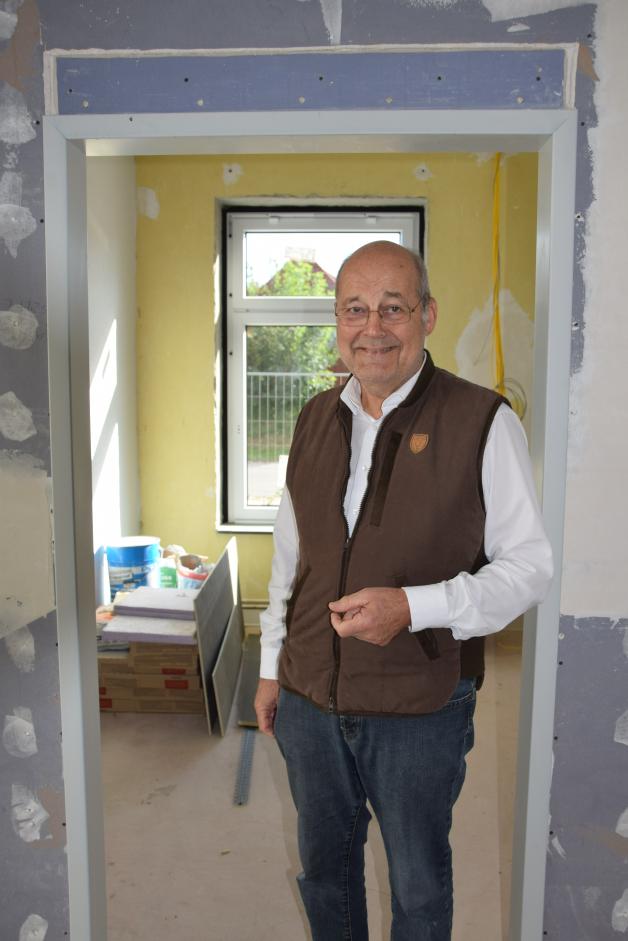 Osterby: Das Dorfgemeinschaftshaus ist auf der Zielgeraden