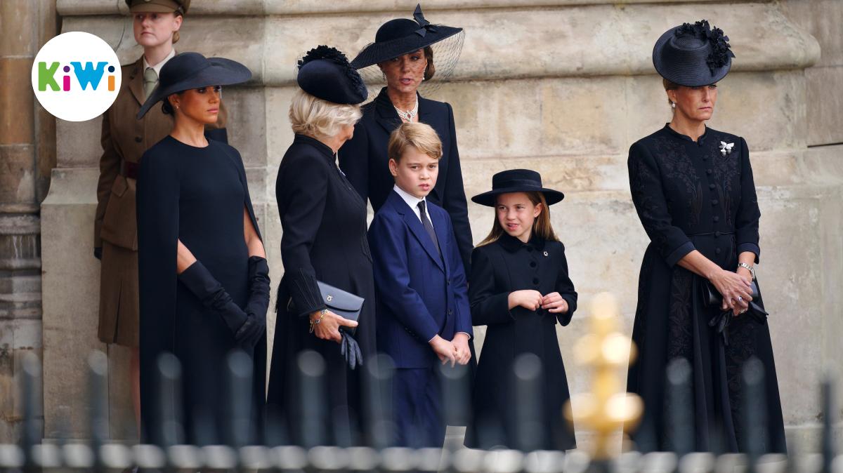 Urenkel von Queen Elizabeth II. bei der Trauerfeier in London