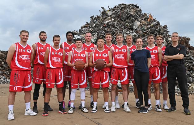 Basketballer der Red Devils Bramsche vor dem Regionalliga-Start