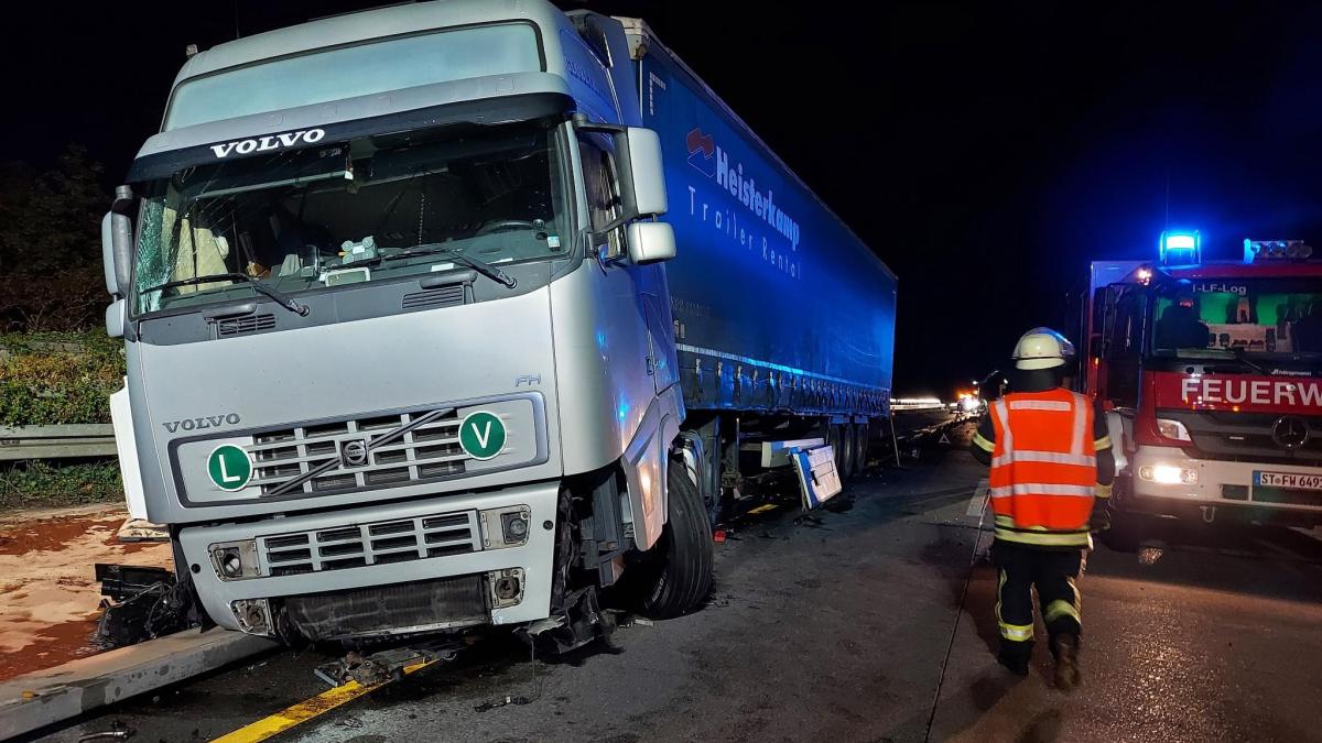 Schwerer Lkw-Unfall auf der A30 bei Rheine - Vollsperrung