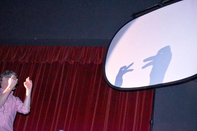 Comedian Günter Fortmeier in der Compagnia Buffo in Restrup