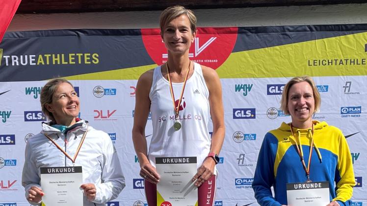 Birte Rothkehl vom SC Melle ist Deutsche Meisterin im Speerwerfen