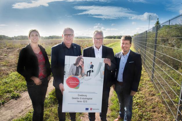 3,6 Millionen Euro für Erweiterung des Gewerbegebiets in Venne