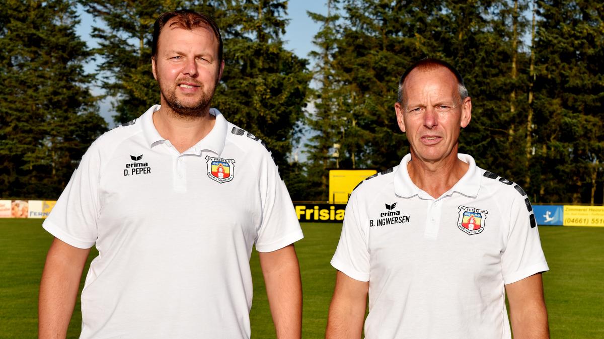 SV Frisia 03: Trainer Bernd Ingwersen und Dennis Peper geben auf