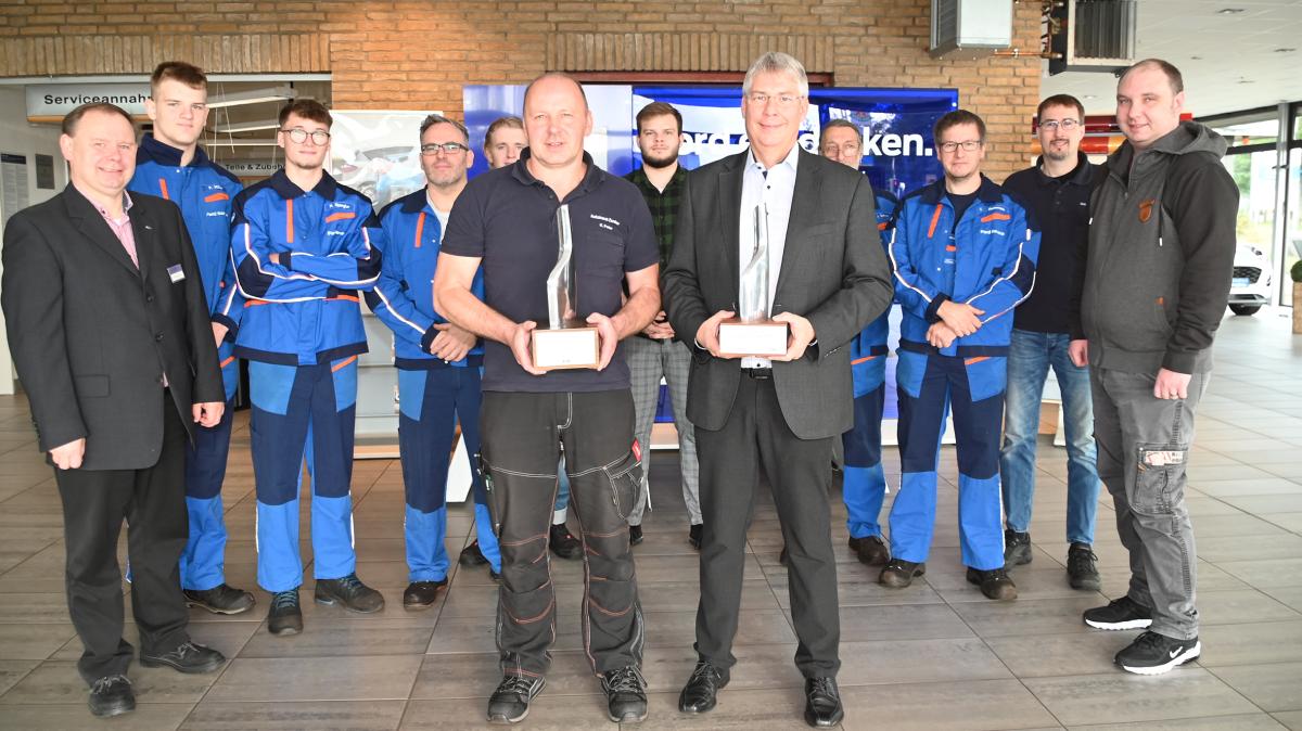 Autohaus Zunker aus Itzehoe erhält Ford Chairman‘s Award