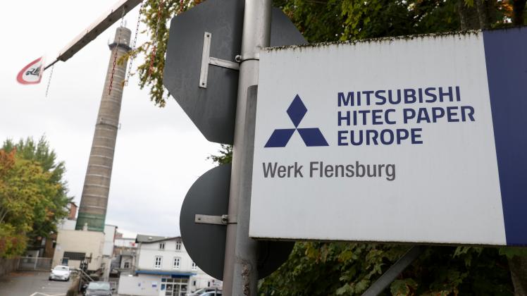 Papiermühle: Mitsubishi Hitec Paper schließt Werk in Flensburg