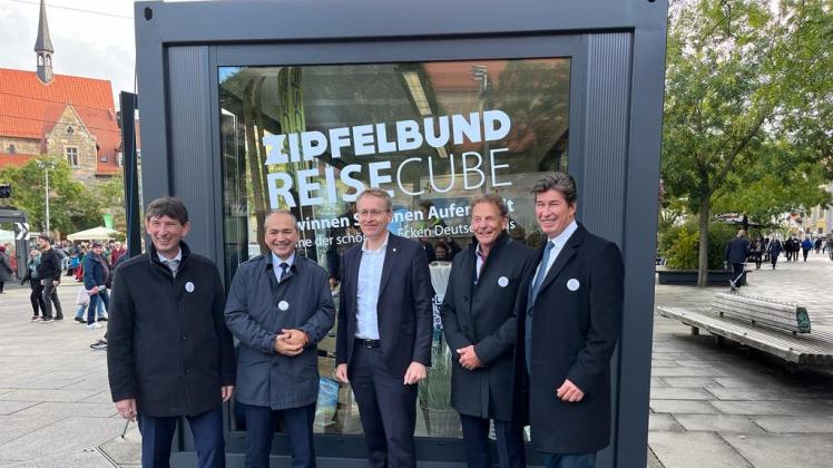 Bürgermeister von List auf Sylt feiert Deutsche Einheit in Erfurt