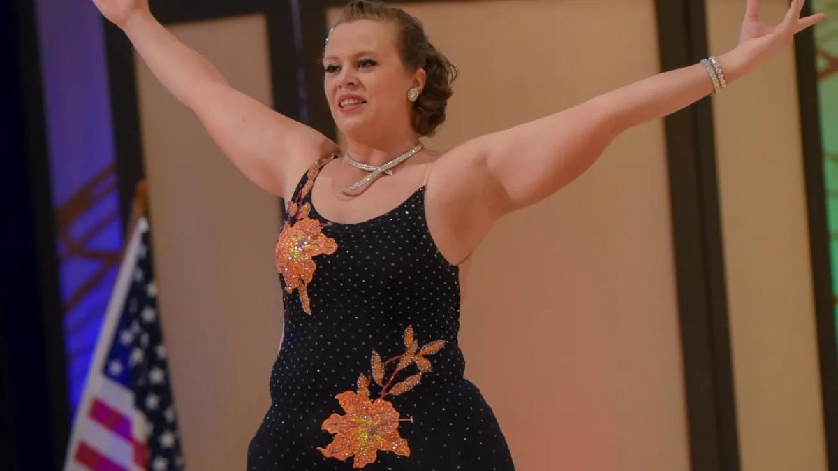 Line Dance: Gina Kargoscha vom TSZ Delmenhorst bangt um die WM