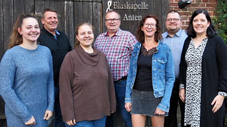 Die Blaskapelle Anten hat einen neuen Vorstand gewählt