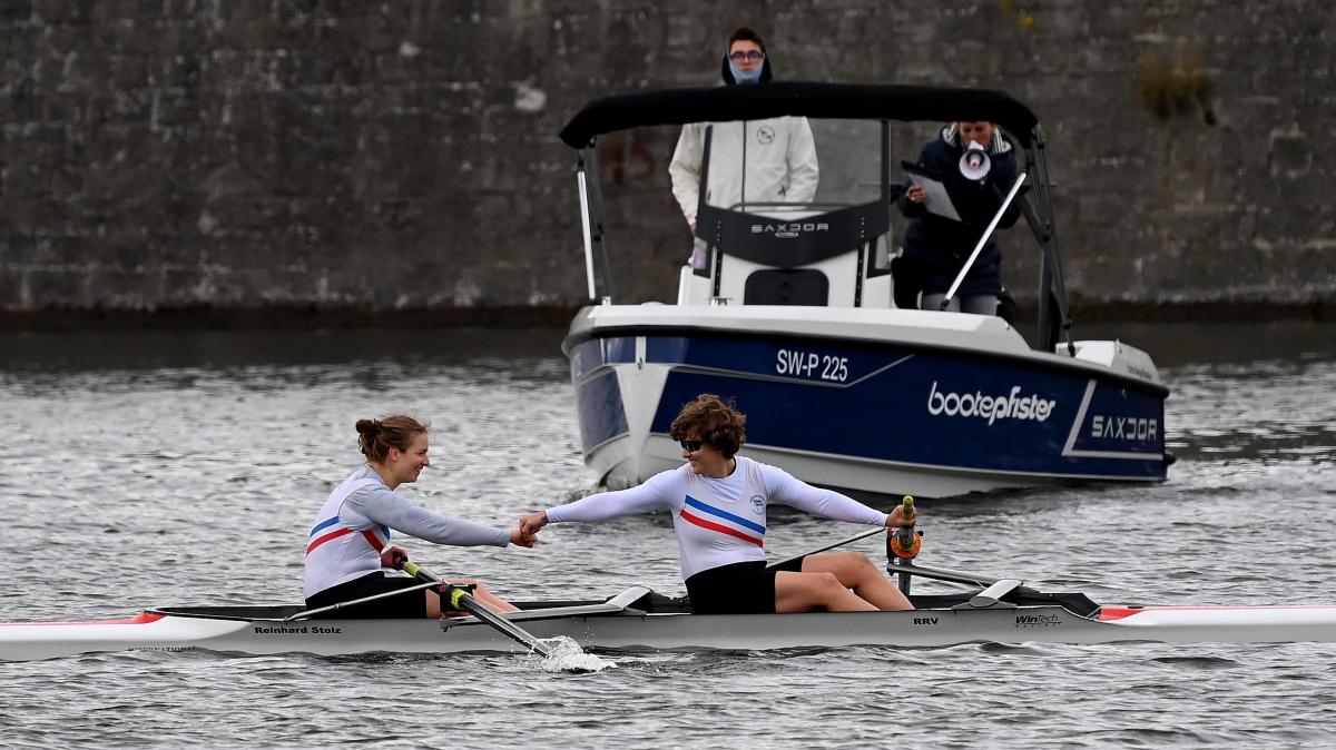 Ruder-DM: Jessica Liebe aus Rendsburg gewinnt Gold und Silber. | SHZ