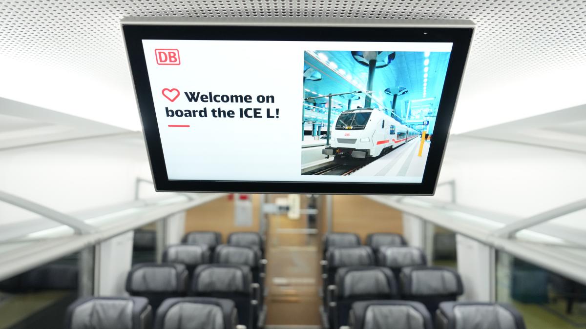 Schneller und komfortabler: Der neue ICE-L in Bildern