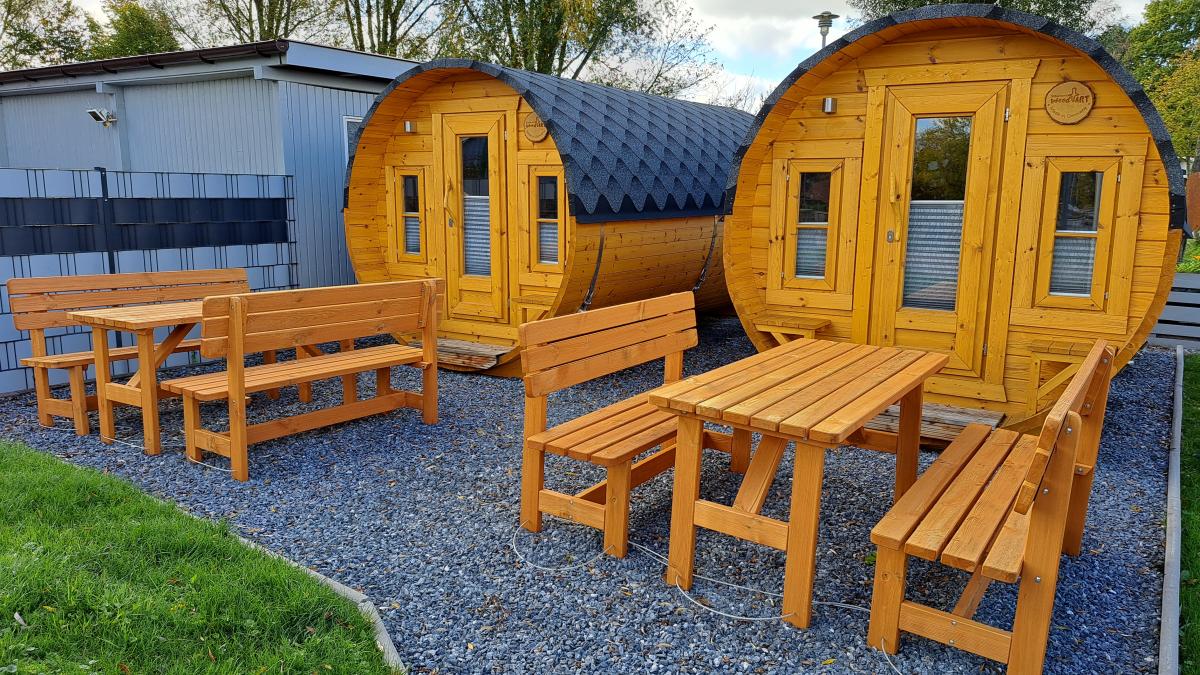 Darum sind die Camping-Fässer in Weener noch nicht in Betrieb