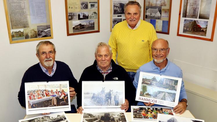 Heimatverein: Neuer Bildkalender mit alten Fotos aus Hammoor