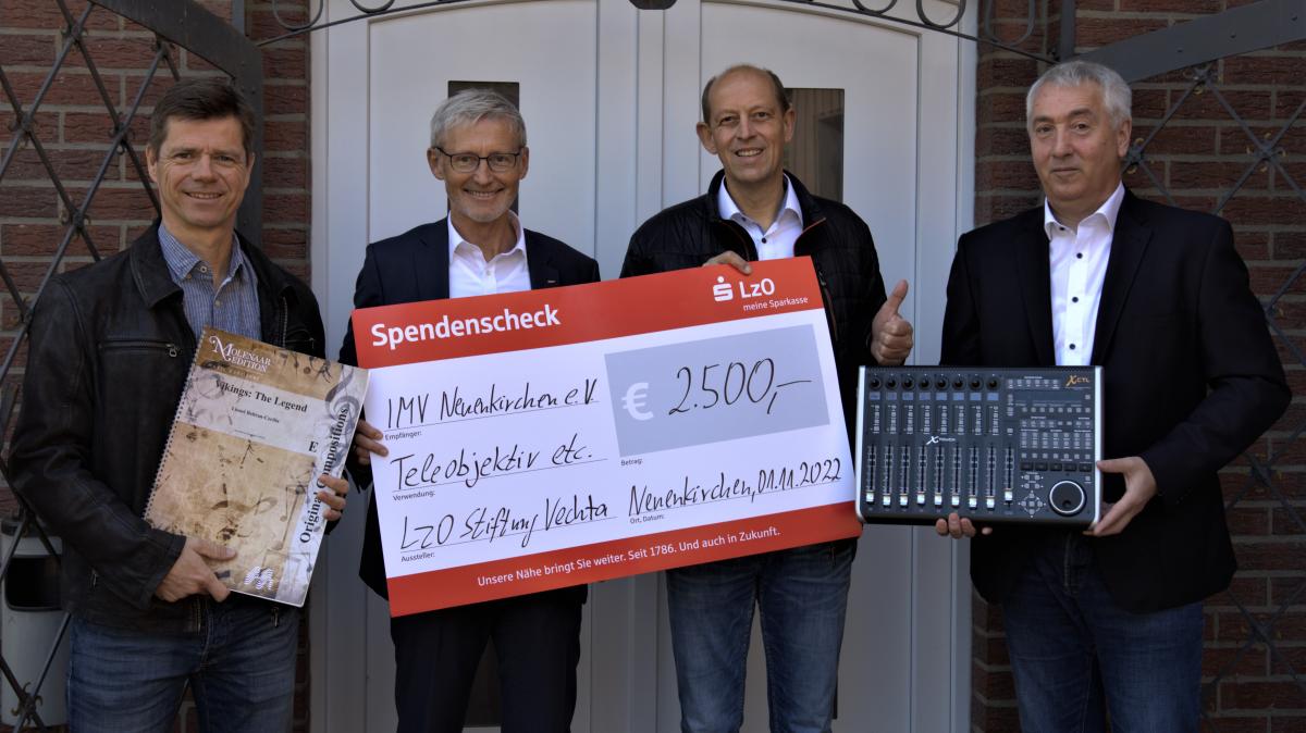 LzO-Stiftung unterstützt Instrumental Musikverein Neuenkirchen