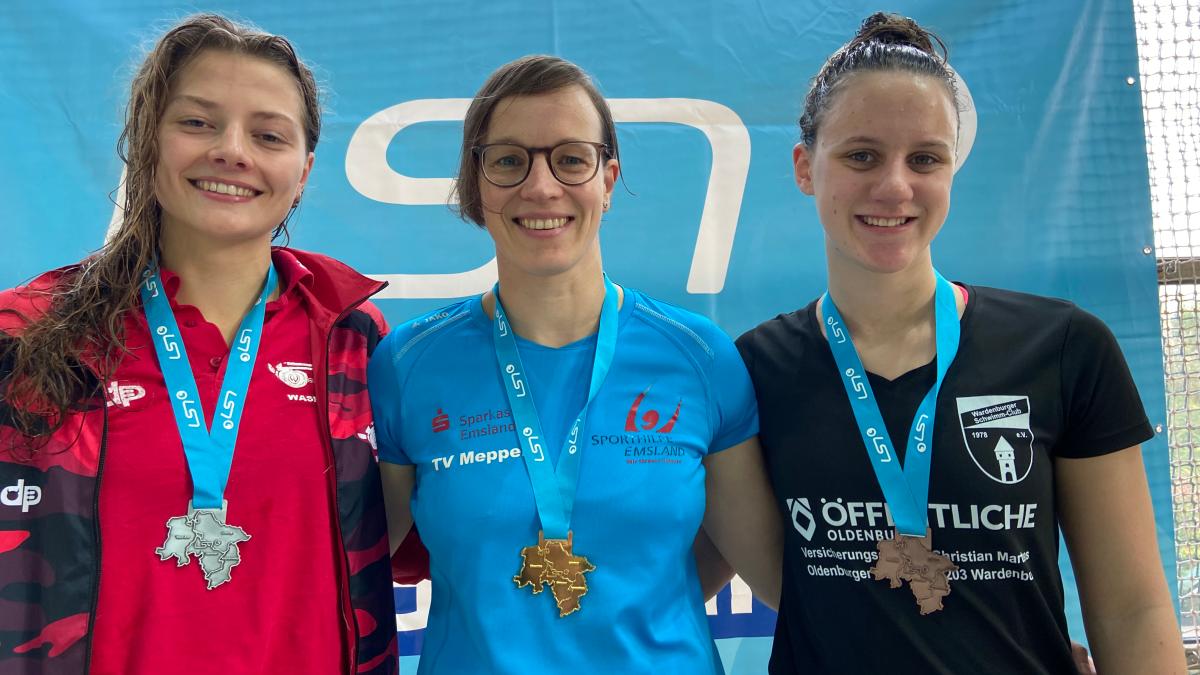 Schwimmen: 14 Medaillen für Emsländer bei Landesmeisterschaft | NOZ