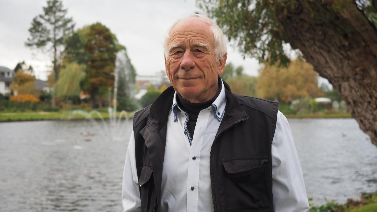 Gert Müller war 15 Jahre lang Vorsitzender der Rosenfreunde