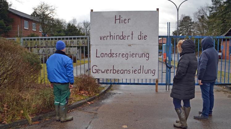 Scheitert Gewerbepark auf Kasernen-Gelände in Seeth am Preis?