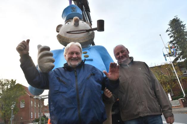 Rhauderfehn: Maskottchen Fokko zurück in der 1. Südwieke