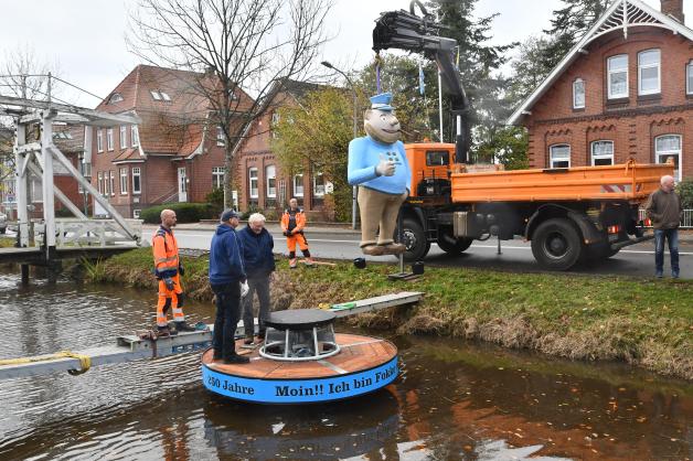 Rhauderfehn: Maskottchen Fokko zurück in der 1. Südwieke