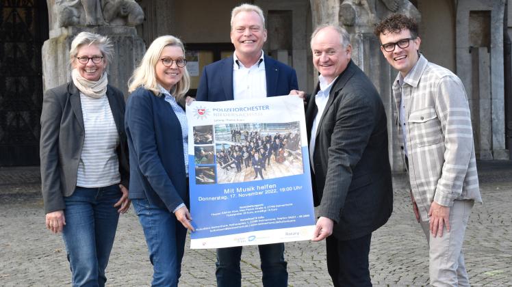 Polizeiorchester finanziert Aktion für Delmenhorster Schüler