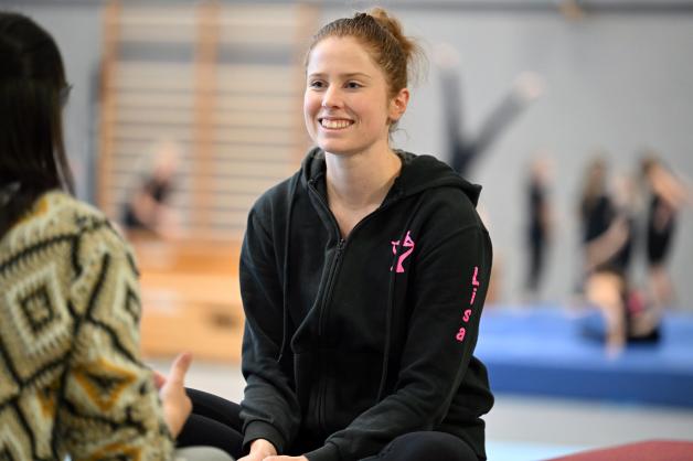 Außergewöhnliche Leidenschaft: Lisa Gerritsen ist Showakrobatin