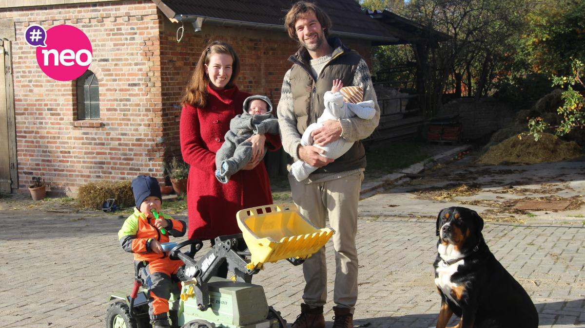 Mona und Michael Dunker betreiben Naturland-Hof in Dissen