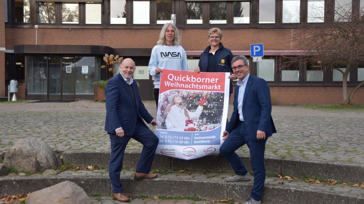 Quickborn legt sich fest: Weihnachtsmarkt erstmals an zwei Tagen