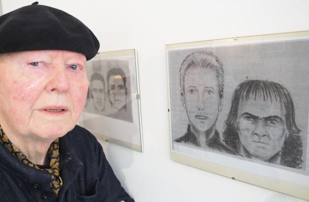Künstler Johannes Eidt zeichnete Phantombild für die Polizei